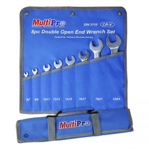 Multipro Double Open End Wrench Set (Raised Panel) - Multipro