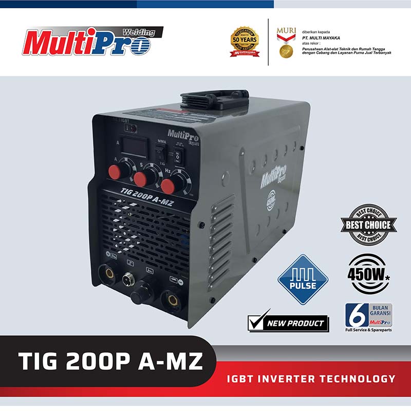 TIG 200P A-MZ – Multipro